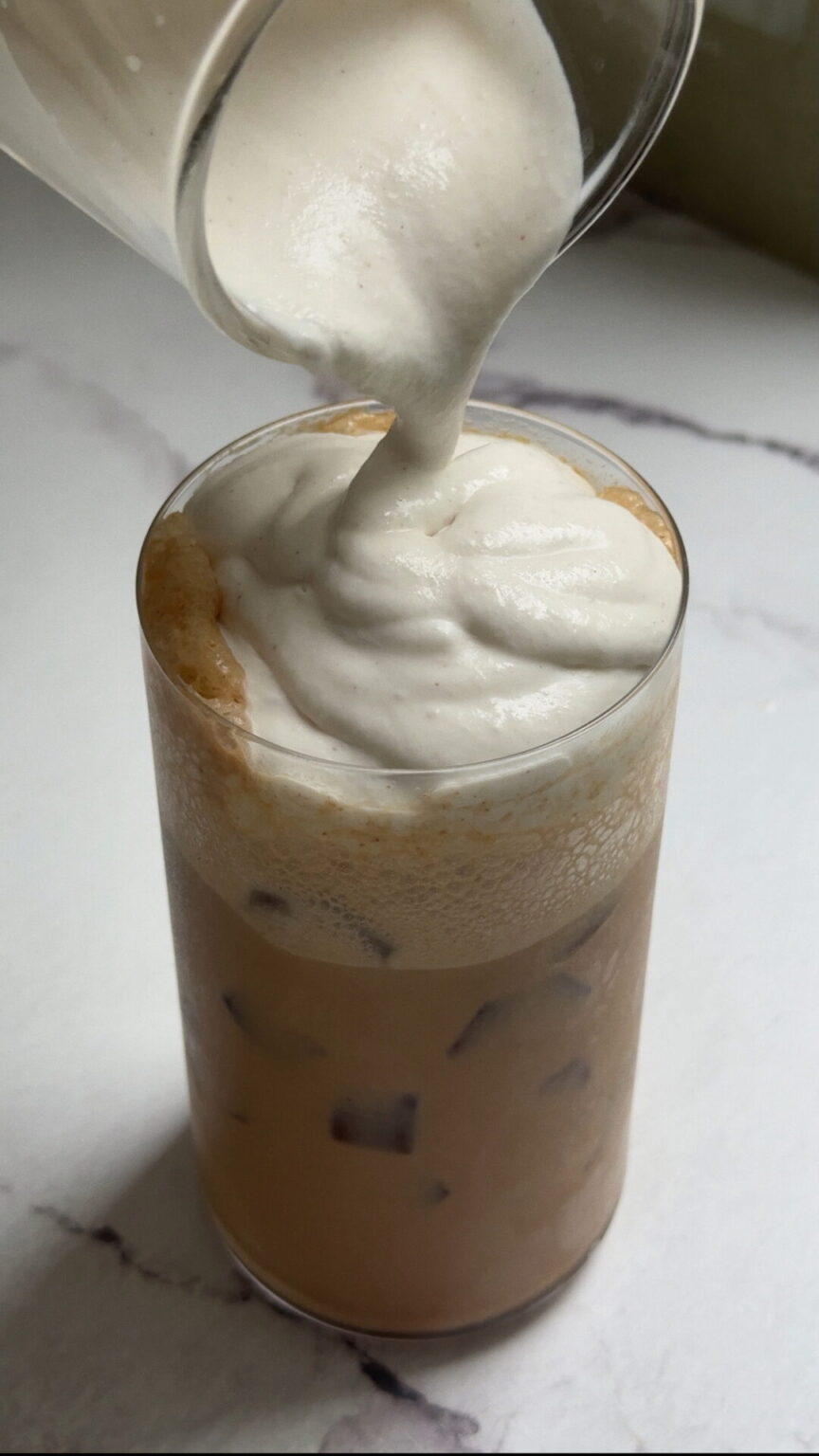 Cannoli Iced Latte - What Robin Eats