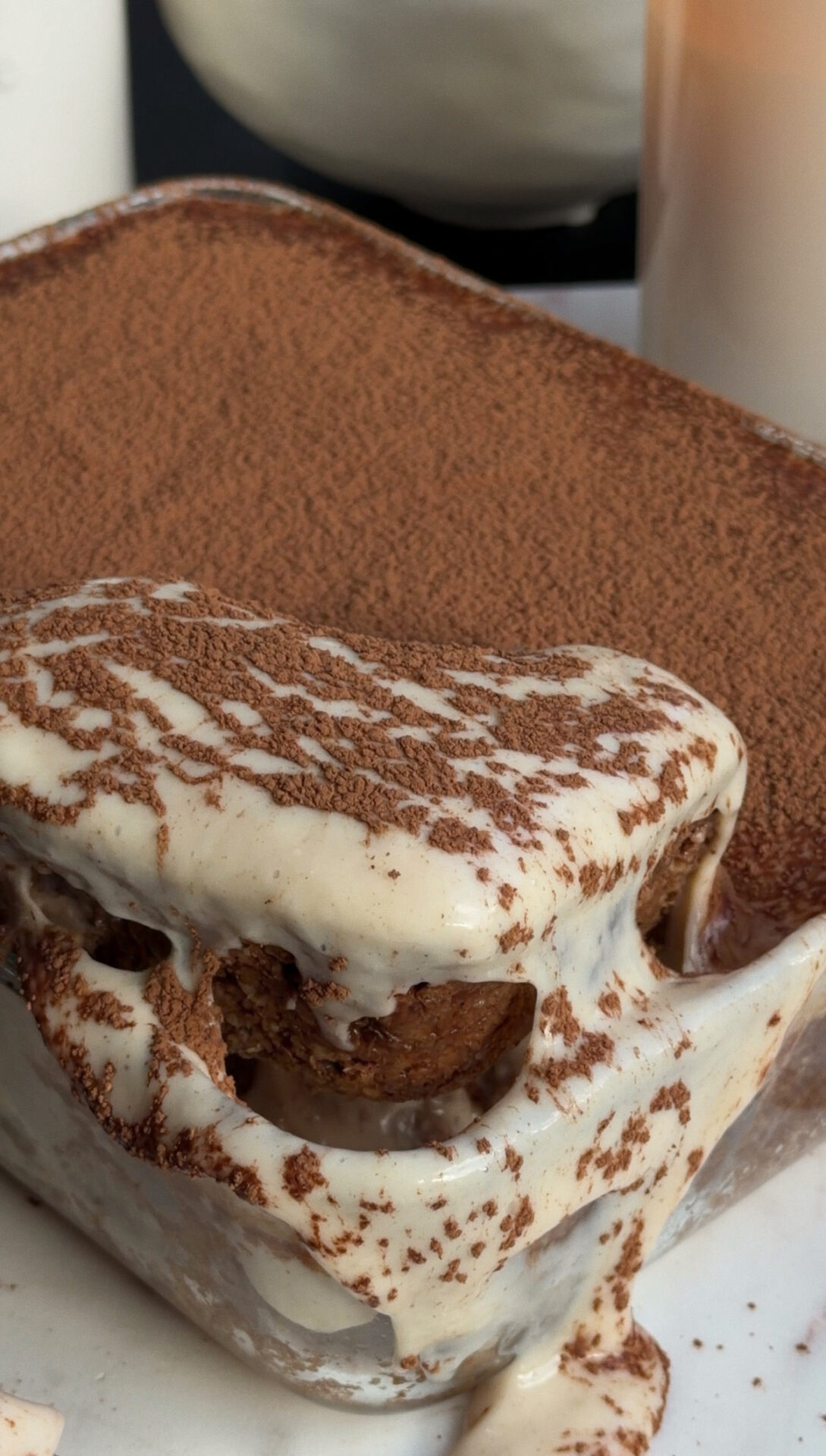 High-Protein Dairy-Free Tiramisu Baked Oats - What Robin Eats